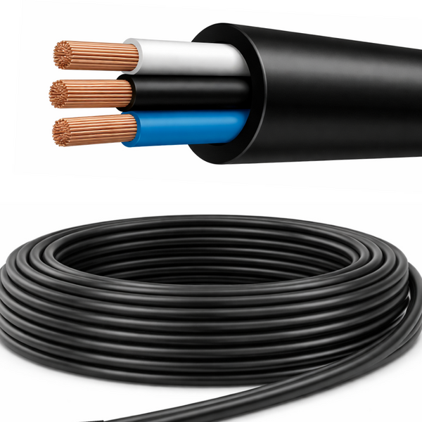 10 Metros Cabo Pp Flex 3 X 4 Mm Cobrecom | Leroy Merlin