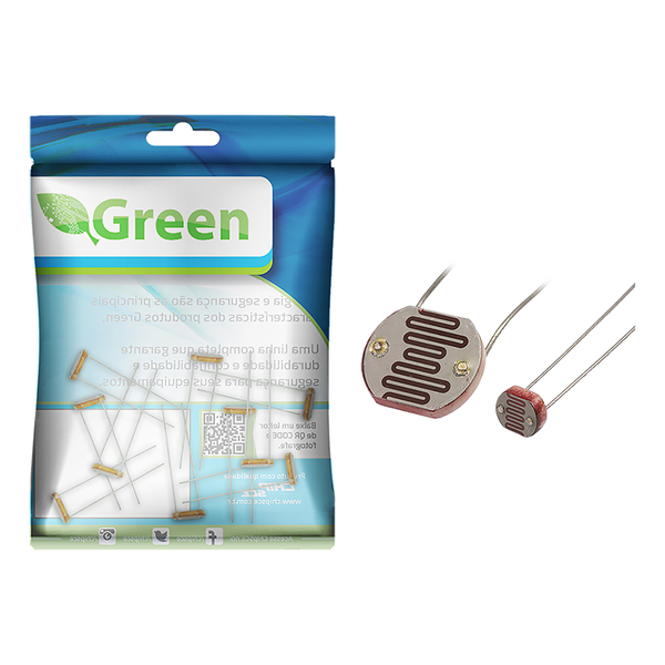 10x Ldr 5mm Fotoresistor Sensor De Luz Automação Robótica Leroy Merlin