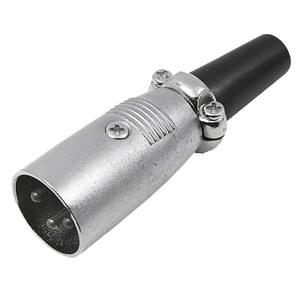 10x Plug Cannon Macho Com Trava Profissional - Série Metal | Leroy Merlin