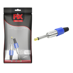 10x Plug P10 Mono Premium Profissional Série Chrome - Azul | Leroy Merlin