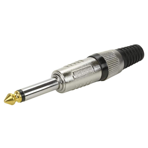 10x Plug P10 Mono Premium Profissional Série Ring - Preto | Leroy Merlin