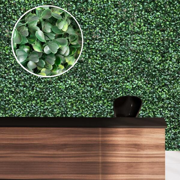 14 Placas De Buxinho Artificial Painéis De 60x40 Cada Indicados Para ...