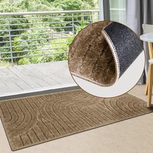 1 Tapete Antiderrapante Grande Soft Antimof 50x100 Js Sd M03 - 03 Creme Bege - Tapete Sd Js ...