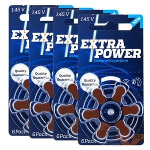 24 Pilhas 312 Extra Power Bateria Pr41 Aparelho Auditivo | Leroy Merlin