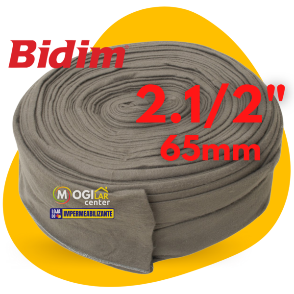 25m Camisa Bidim Geotêxtil P/ Tubo Dreno 2.1/2" 65mm P/ Drenagem De ...