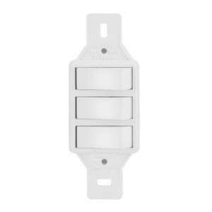 3 Interruptores Simples - Perlex Pumalux - 2283 | Leroy Merlin