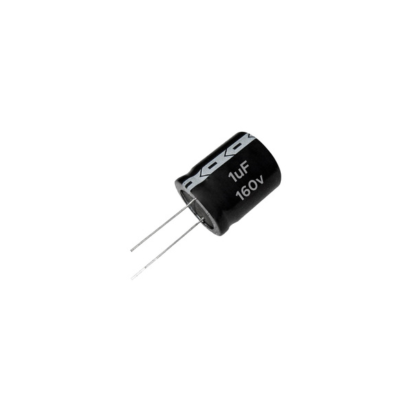 50x Capacitor Eletrolítico 1uf X 160v 85º - Alta Qualidade | Leroy Merlin
