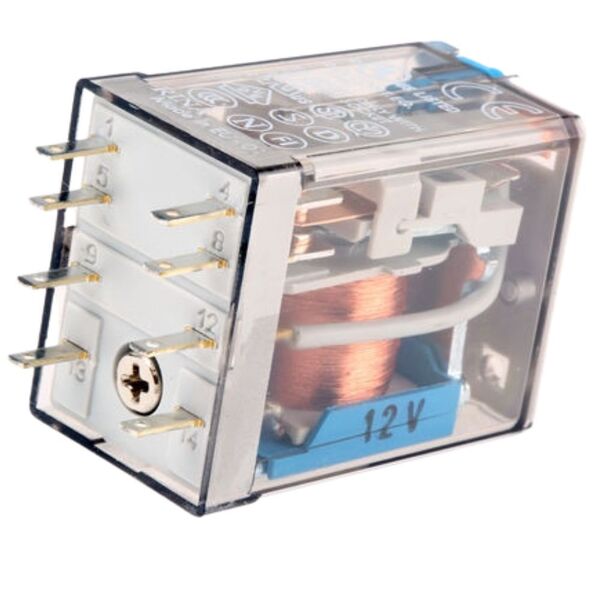 553282300040 Mini Rele Industrial Fixavel Em Base 2reversíveis 230v Ac ...