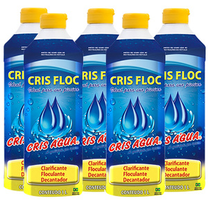 5 Cris Floc Clarificante 1 Litro Cris Água | Leroy Merlin