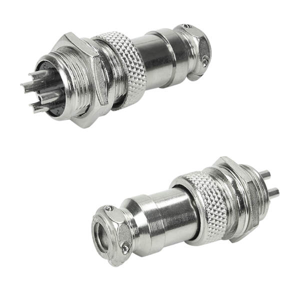 5x Conjunto Plug Conector Mike Kit Macho E Fêmea 4 Pinos | Leroy Merlin