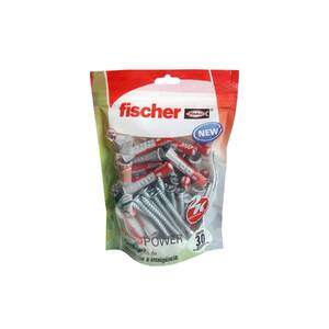 Bucha 6mm Universal DuoPower com 100 peças Fischer | Leroy Merlin