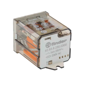 553282300040 Mini Rele Industrial Fixavel Em Base 2reversíveis 230v Ac ...