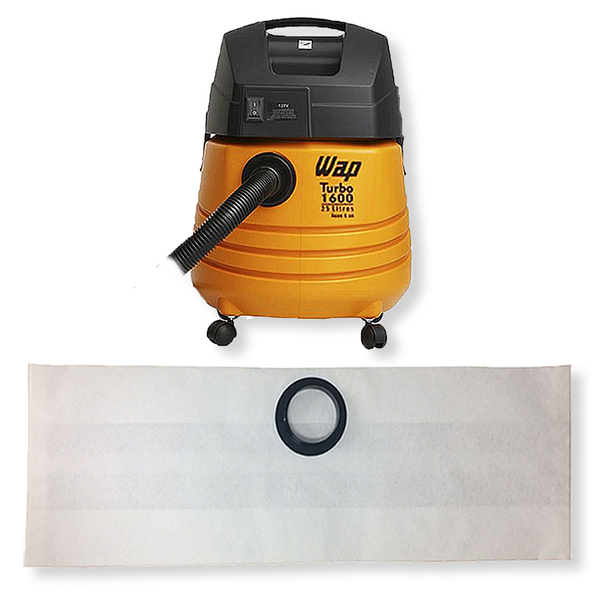 6 Sacos Refil Coletor Bag Cartucho Descartável Aspirador De Pó Wap ...