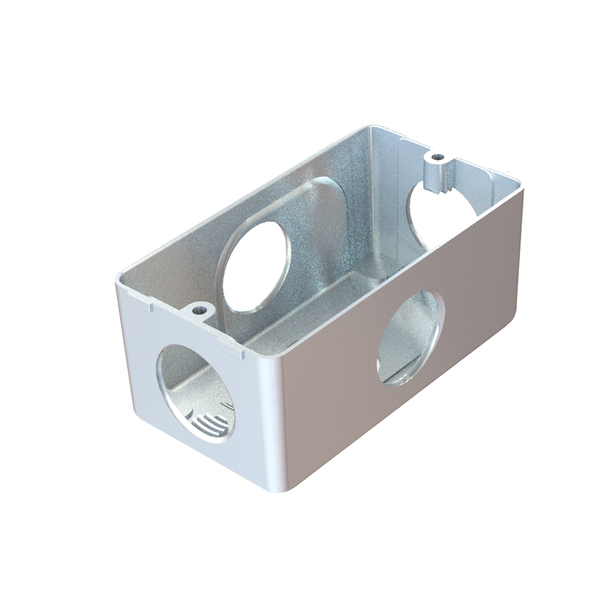 Condulete Múltiplo Alumínio 1" Tipo "X" Daisa | Leroy Merlin