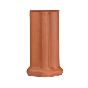 Cumeeira Cerâmica Colonial Cerâmica 42,5x22,03cm Vermelho Cerâmica ...