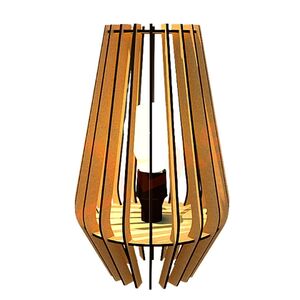 Abajur De Mesa Luminária Moderna 58cm Com Cúpula Bege | Leroy Merlin