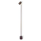 Abajur De Piso Anne Articulável Marrom Corten Design Moderno | Leroy Merlin