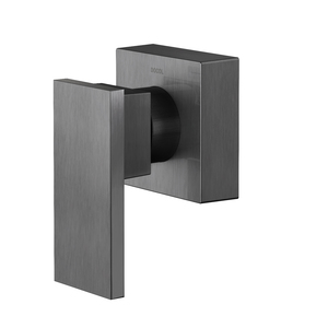 Acabamento para Registro Padrão Docol Pequeno Grafite Escovado New Edge ...