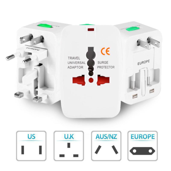 Adaptador Tomada Universal Para Viagem Internacional | Leroy Merlin