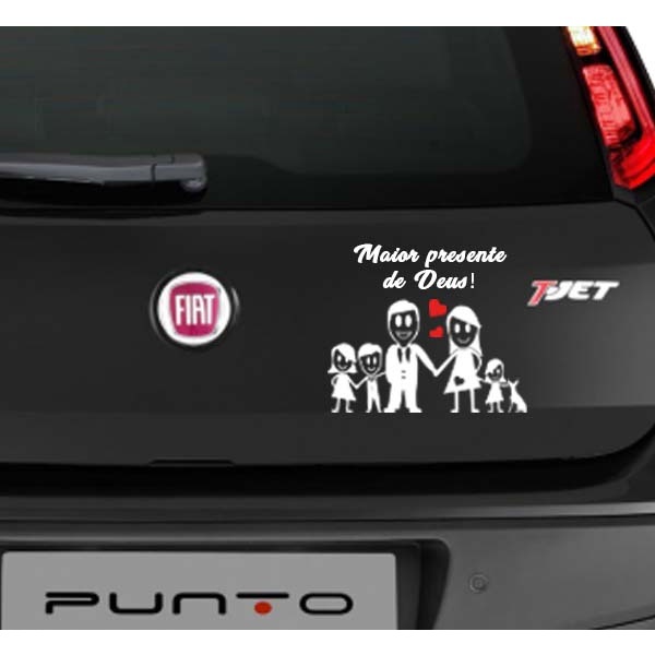 Adesivo De Carro Família Mod 02 | Leroy Merlin