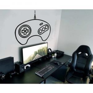 Adesivo De Parede Controle Mega Drive Medidas:50 X 41 Cm | Leroy Merlin