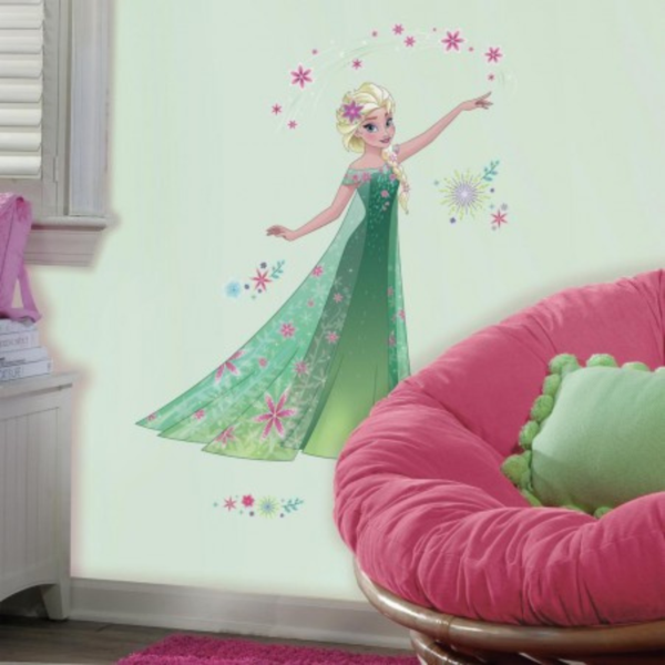 Adesivo De Parede Infantil Frozen Elsa | Leroy Merlin