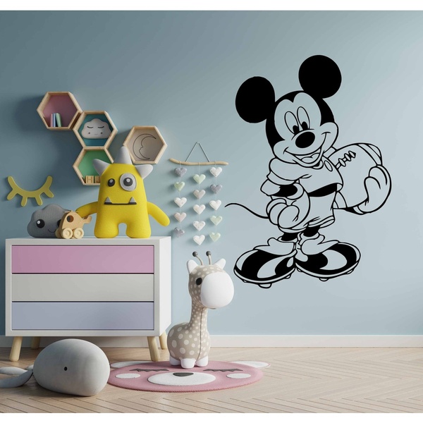 Adesivo De Parede Mickey Mod03 Medidas:60 X 50 Cm | Leroy Merlin