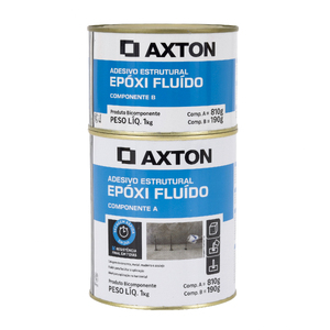 Adesivo Estrutural Impermeabilizante Axton Fluído 1kg Cinza | Leroy Merlin