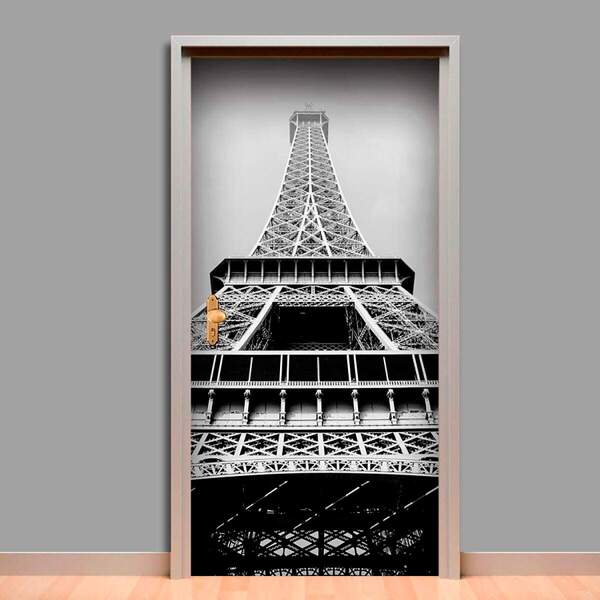 Adesivo Para Porta Torre Eiffel De Paris 2-73x210cm | Leroy Merlin