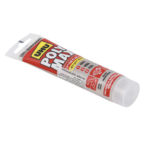 Adesivo Poly Max Transparente 115g UHU | Leroy Merlin