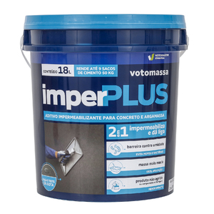 Aditivo Impermeabilizante Votorantim Imperplus 18L Branco | Leroy Merlin