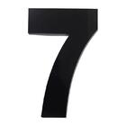 Algarismo Grande 7 Numeral 185mm Preto 685-7 | Leroy Merlin