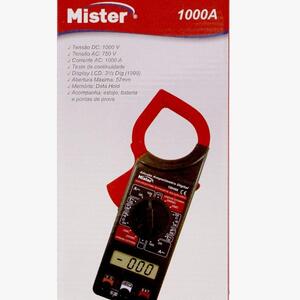 Alicate Amperímetro Digital 1000a Ac - Mister | Leroy Merlin
