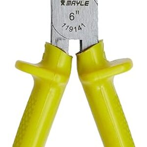 Alicate Meia-cana Mayle Amarelo 6” | Leroy Merlin