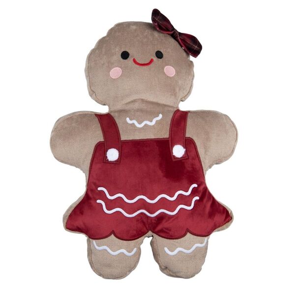 Almofada Natalina Boneca Ginger Bella 445473 37x53cm Belchior | Leroy ...