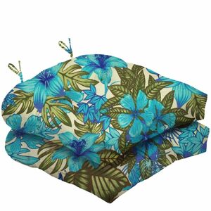 Almofada Para Cadeira Futton Solid Estampado 40x40cm - Azul Royal 2pç ...