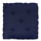 Almofada Turca Futon Cadeiras Bancos Áreas 60x60 Cm Azul Marinho ...