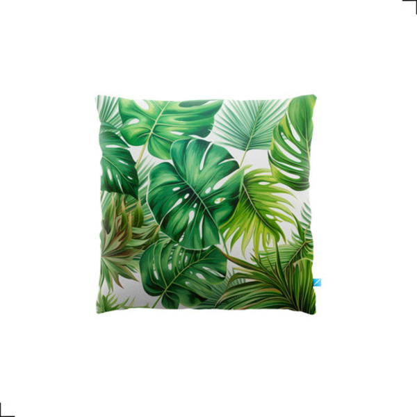 Almofadas 45x45 Cheias Decorativas Estampadas - Folhagens 1 Nimboo ...