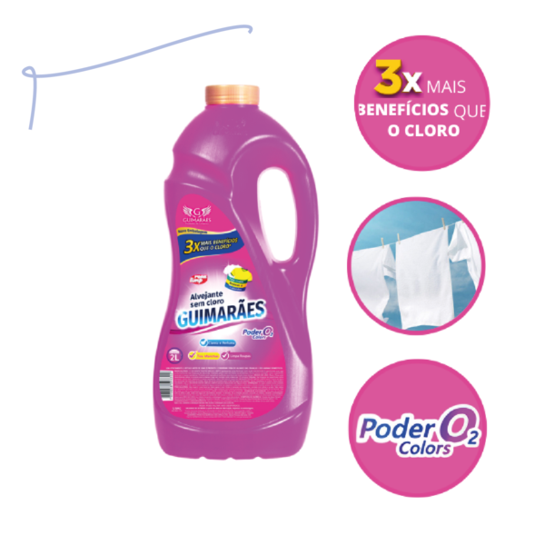 Alvejante Sem Cloro 2l - Guimarães | Leroy Merlin