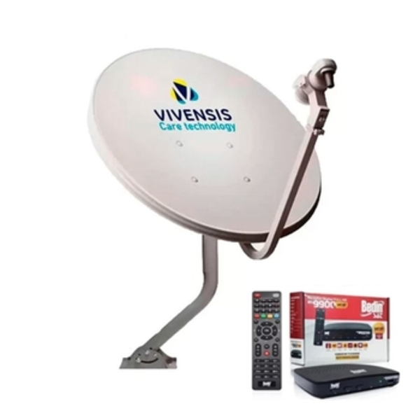 Antena Parabólica Digital+receptor Bedin Sat Hd Full Hd | Leroy Merlin