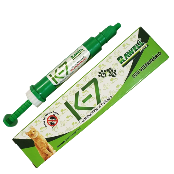 Antipulga Carrapatos E Piolhos Para Gatos K-7 Rawell 2,5ml | Leroy Merlin
