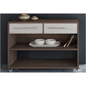 Aparador 100% Mdf Barriloche Rovere Marsala Com Santana - Mpdecor ...