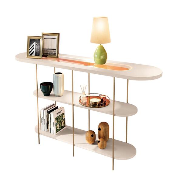 Aparador Buffet Infinity Com Pés Em Aço E Detalhe Em Vidro | Leroy Merlin