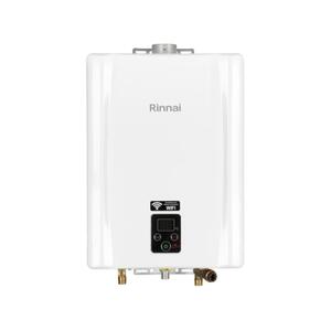 Aquecedor De Água A Gás Rinnai 17 Litros E17 FEH GN Branco Digital ...