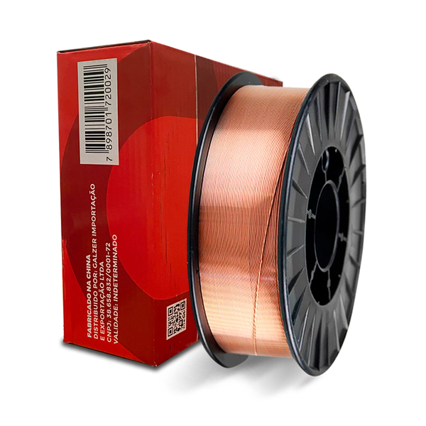 Arame Solda Mig Sólido 1,0mm Afl Aws Er70s-6 Rolo 15kg - Galzer | Leroy ...