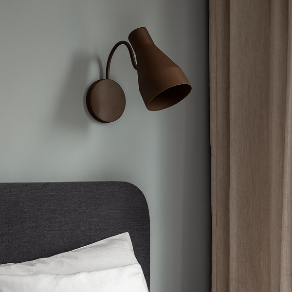 Arandela De Parede Decorativa Eliza Marrom Corten | Leroy Merlin