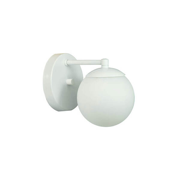 Arandela Figo Branco Globo Esfera De Vidro Branco | Leroy Merlin