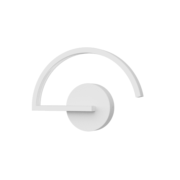 Arandela Interna IP20 LED Luz Amarela Semi-Halo Inspire Branca | Leroy ...