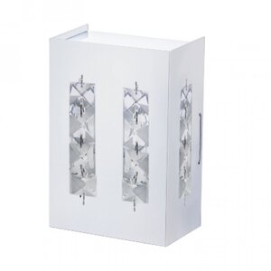Arandela Led Com Cristais 10w White Bronzearte 220v 6400k | Leroy Merlin