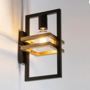 Arandela Moderna Sofisticada Geométrica Metálica Minimalista P/1 ...
